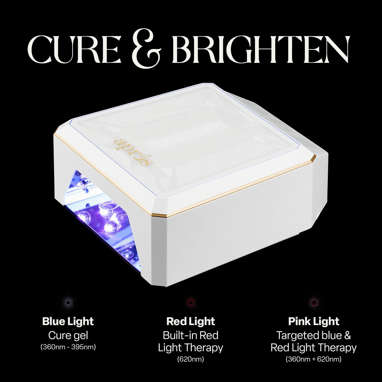 Apres Nova LED Lamp (White) – Aprés Nail Australia