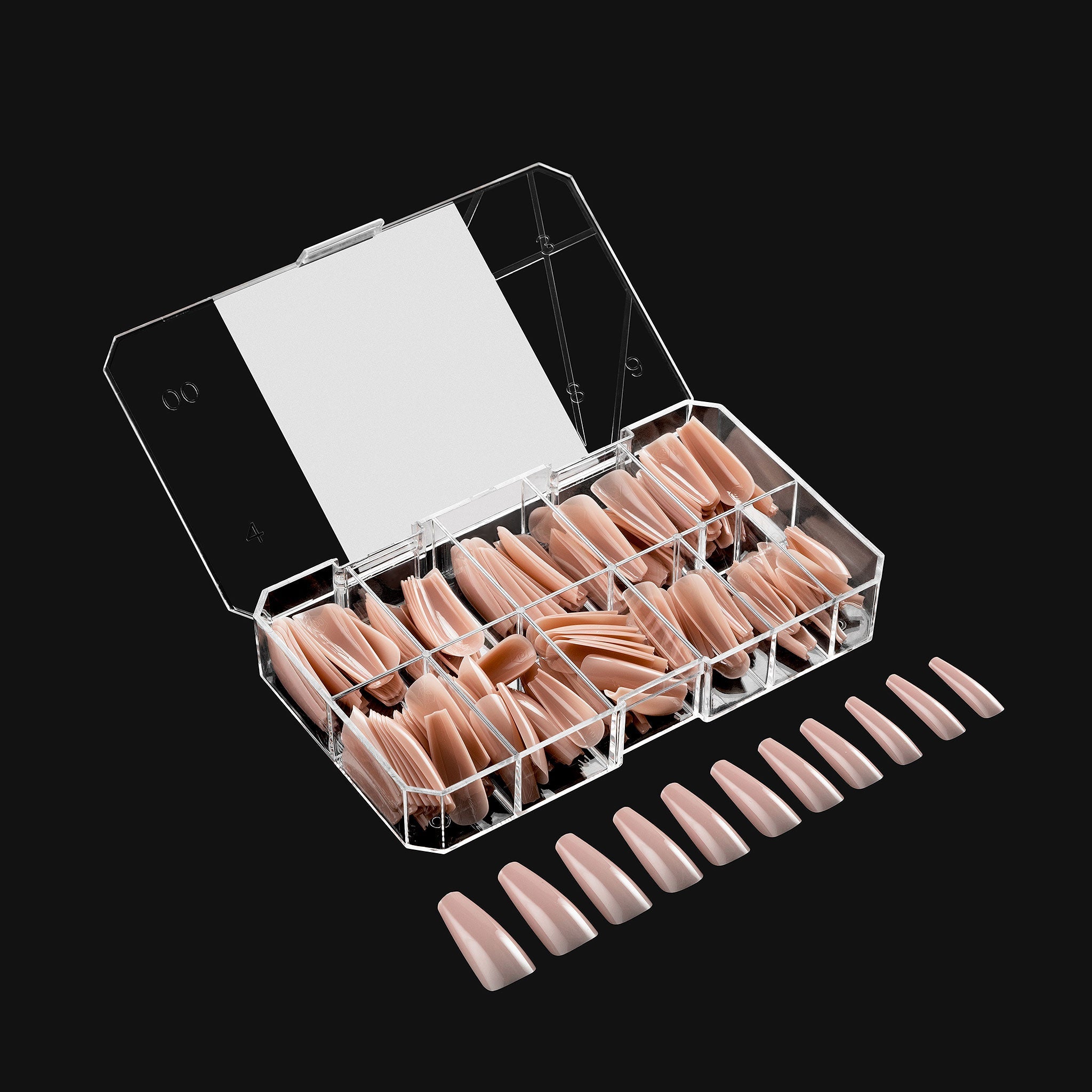 Neutrals Gel-X® Maisie Sculpted Coffin Long Box of Tips 150pcs - 11 Si ... Neutrals Gel-X® Maisie Sculpted Coffin Long Box of Tips 150pcs - 11 Si ...